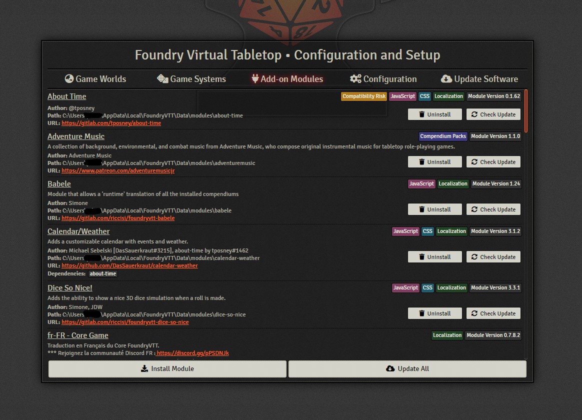 Installation guide - The Rollsmith
