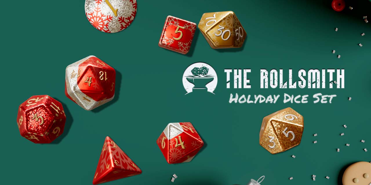 Holyday Dice Set - The Rollsmith